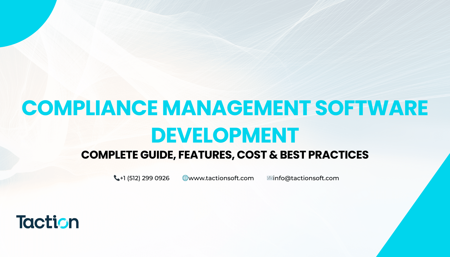 Compliance Management Software Development Guide | Taction
